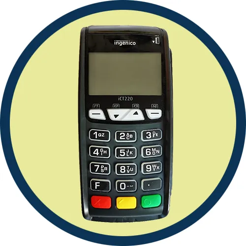 Concardis iCT220 - Alle passenden EC-Rollen 57x40